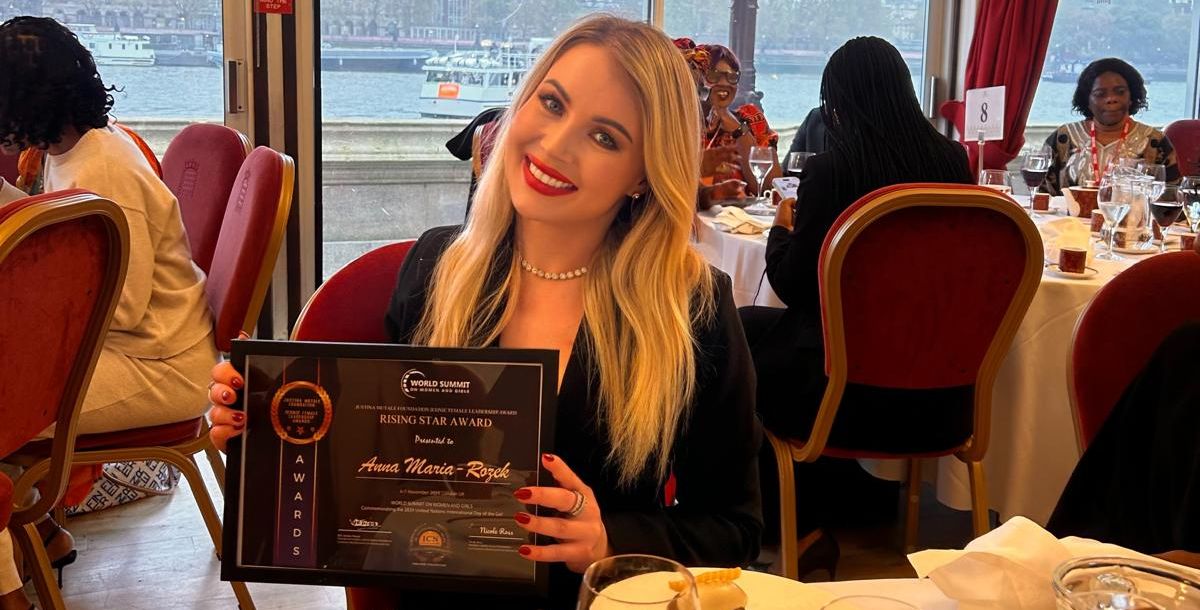 Anna Maria Rożek erhält den Justina Mutale Iconic Female Leadership ...